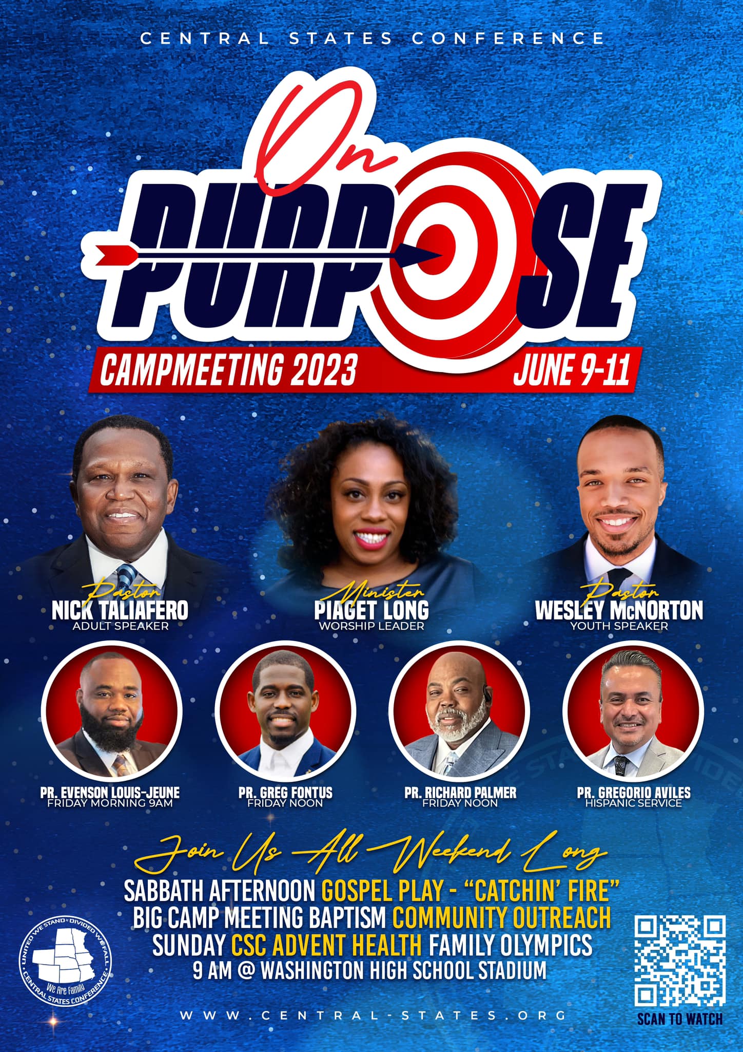 Regional Conferences’ Camp Meetings 2023 Schedule - Office for Regional ...