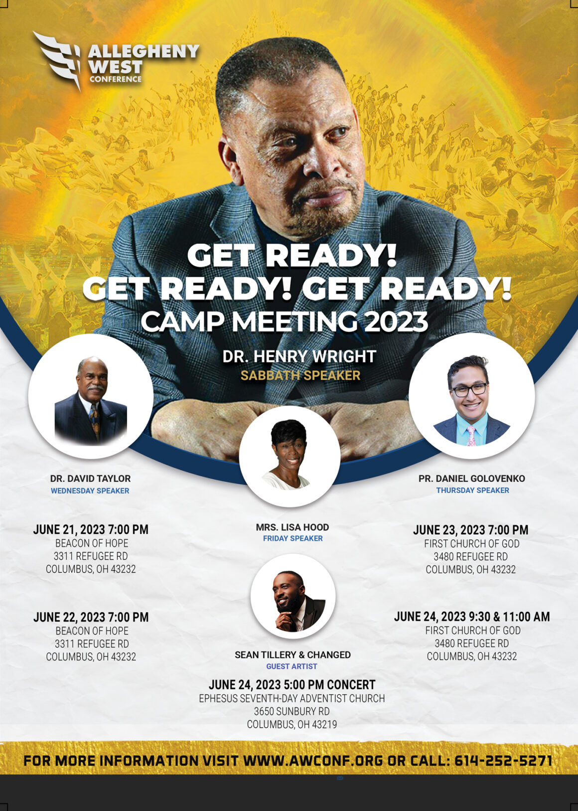 Regional Conferences' Camp Meetings 2023 Schedule - Office for Regional ...