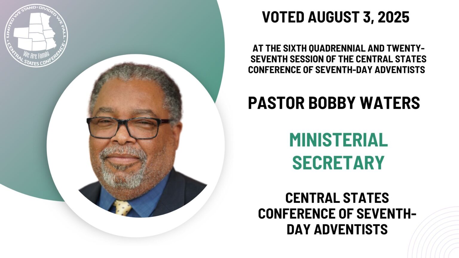 New Leadership Elected for Central States Conference - Office for ...